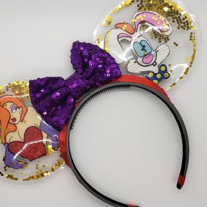 Roger Rabbit Mickey Ears - Jessica Rabbit Minnie Ears - Clearly Magic ...