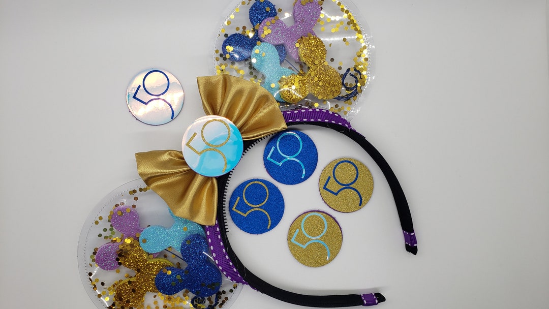 Magic Kingdom 50th Anniversary Minnie Ears, Mickey Balloon Ears ...