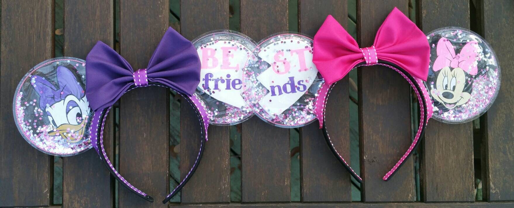 Best Friends Disney Ears BFF Minnie Ears BFF Disney Ears - Etsy