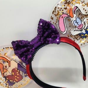 Roger Rabbit Mickey Ears - Jessica Rabbit Minnie Ears - Clearly Magic ...