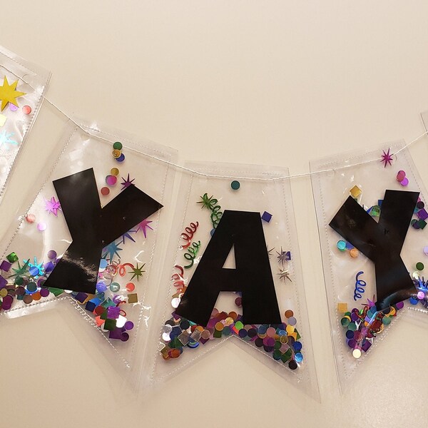 Confetti Banner - Etsy