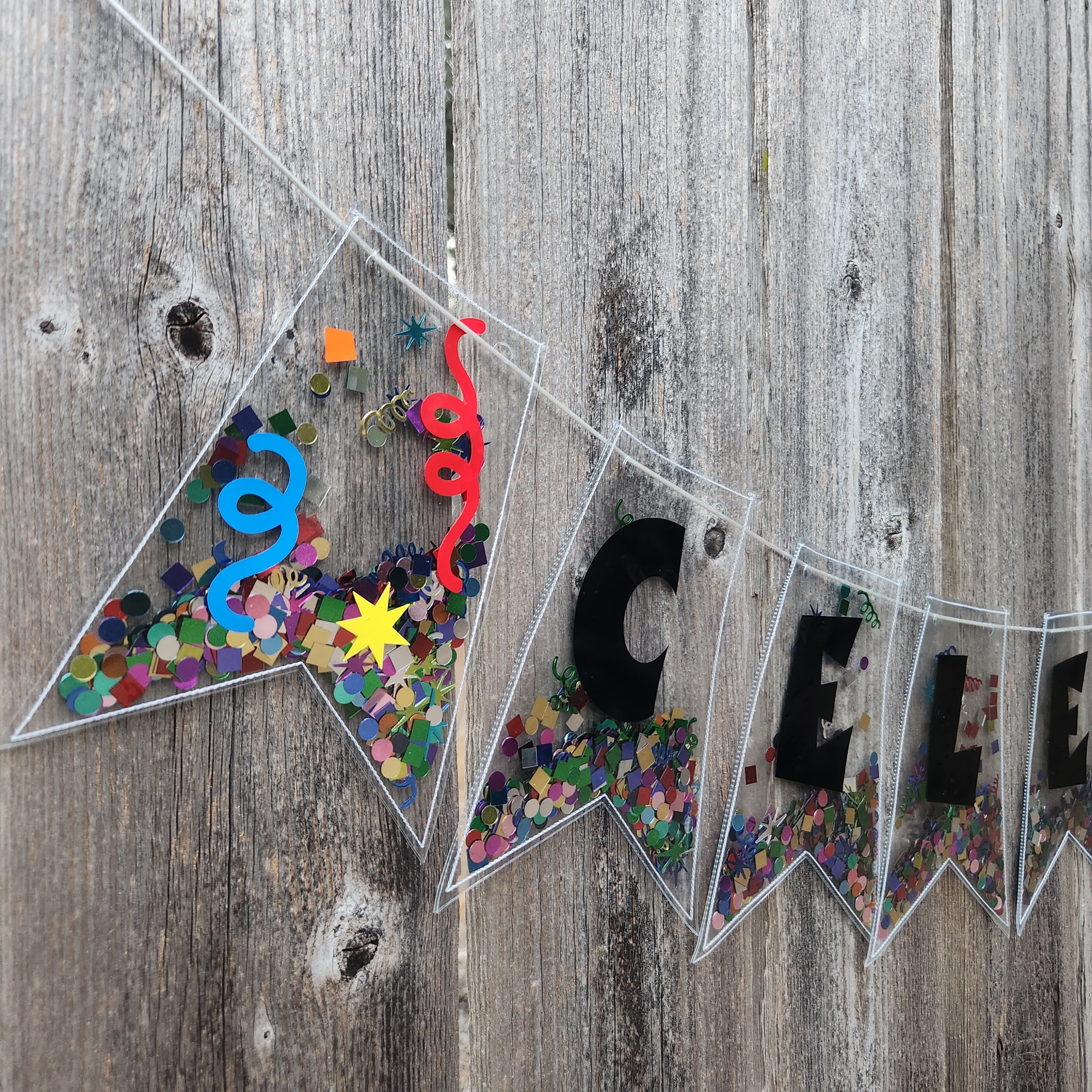 Confetti Banner, Yay Banner, Celebrate Banner, Birthday Banner ...