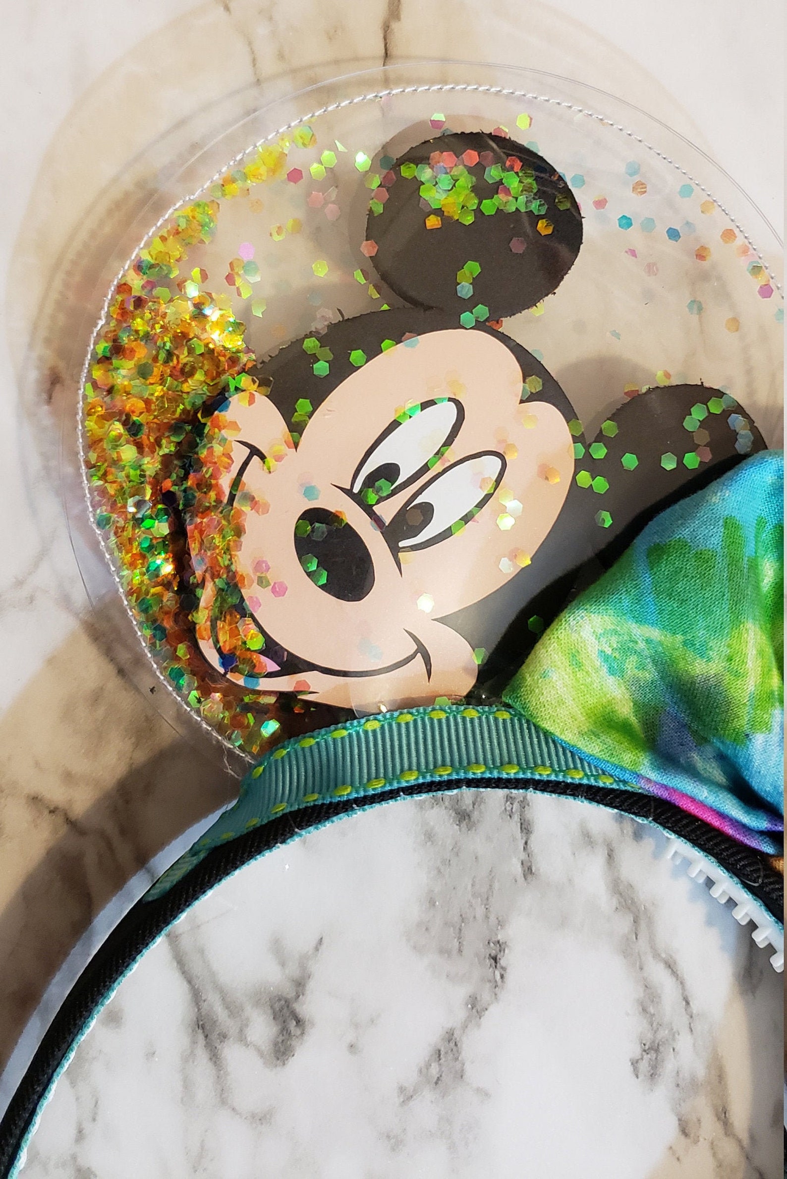 Tie Dye Mickey Ears Clearly Magic Clear Ears Tie Dye Disney - Etsy