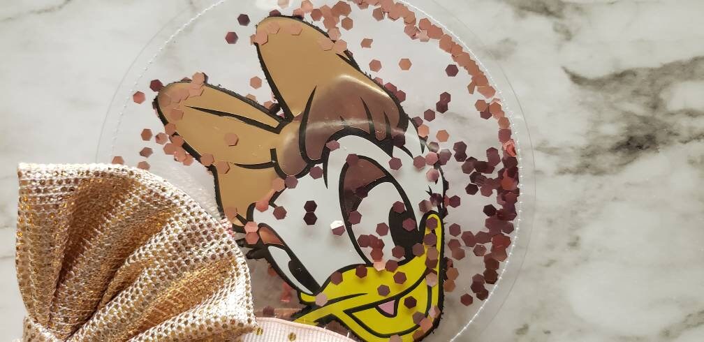 Rose Gold Minnie Mouse Ears - Clear Ears - Clearly Magic - Disney Ears ...