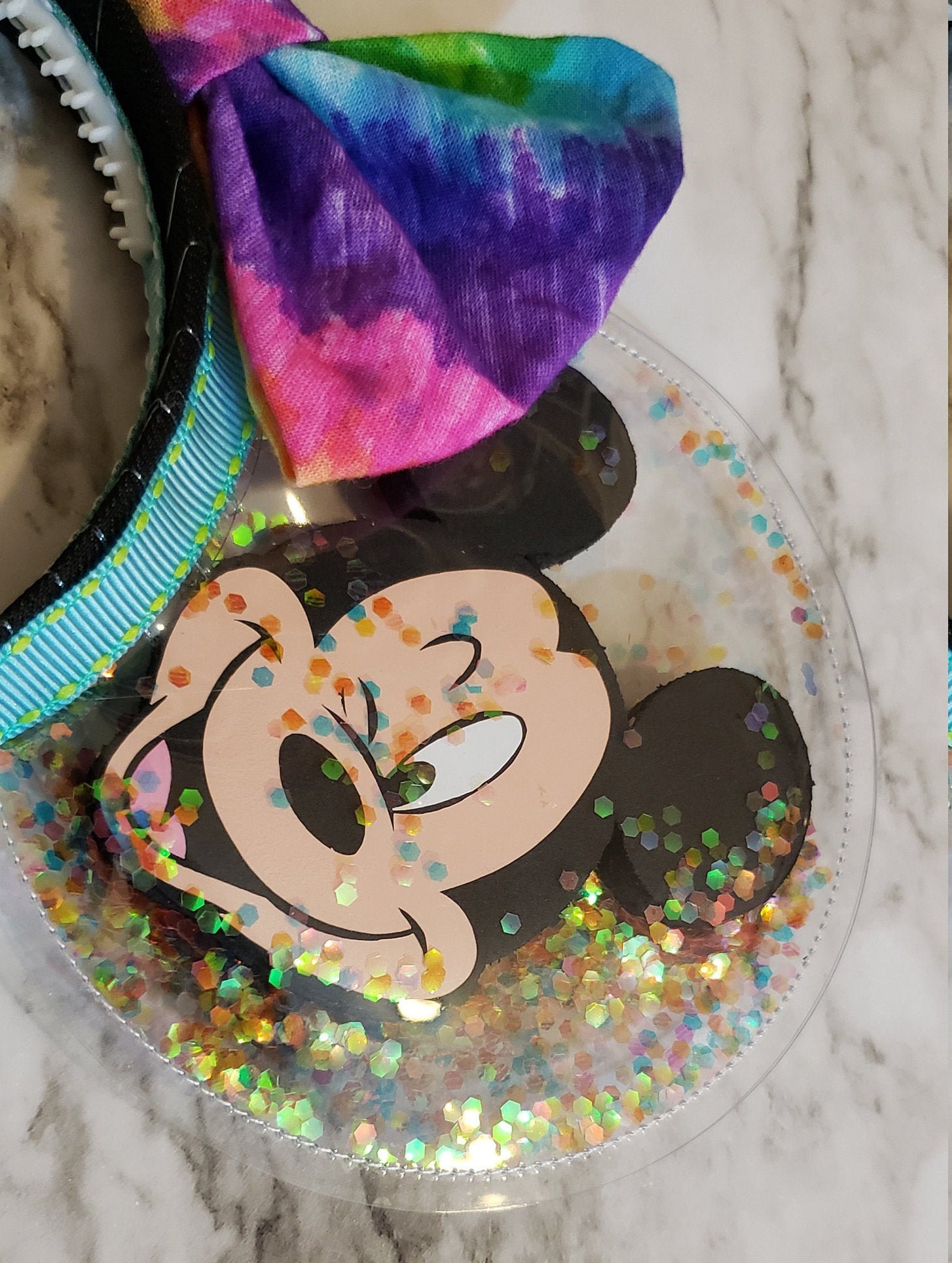 Tie Dye Mickey Ears Clearly Magic Clear Ears Tie Dye Disney | Etsy