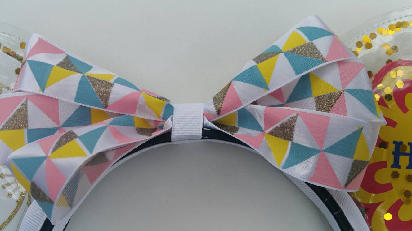 It's A Small World Minnie Ears - Clearly Magic Clear Ears - Small World ...