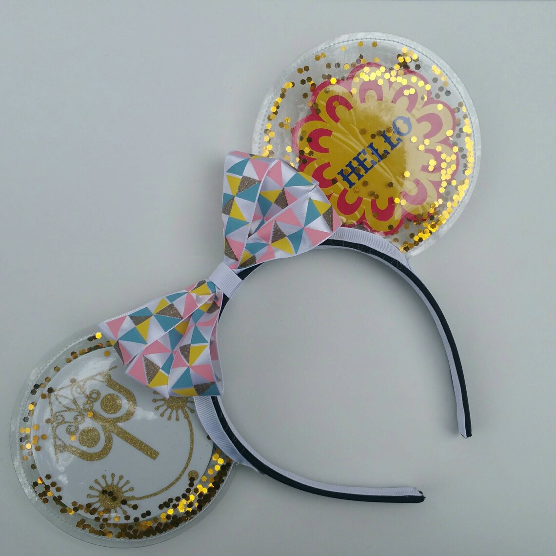 It's A Small World Minnie Ears - Clearly Magic Clear Ears - Small World ...