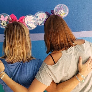 Best Friends Disney Ears - BFF Minnie Ears - BFF Disney Ears - Gift for ...
