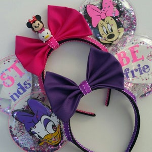 Best Friends Disney Ears BFF Minnie Ears BFF Disney Ears Gift for Best ...
