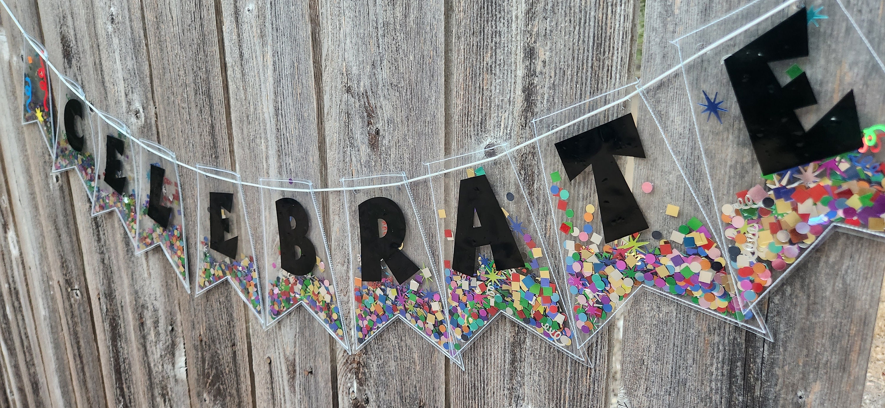 Confetti Banner, Yay Banner, Celebrate Banner, Birthday Banner ...