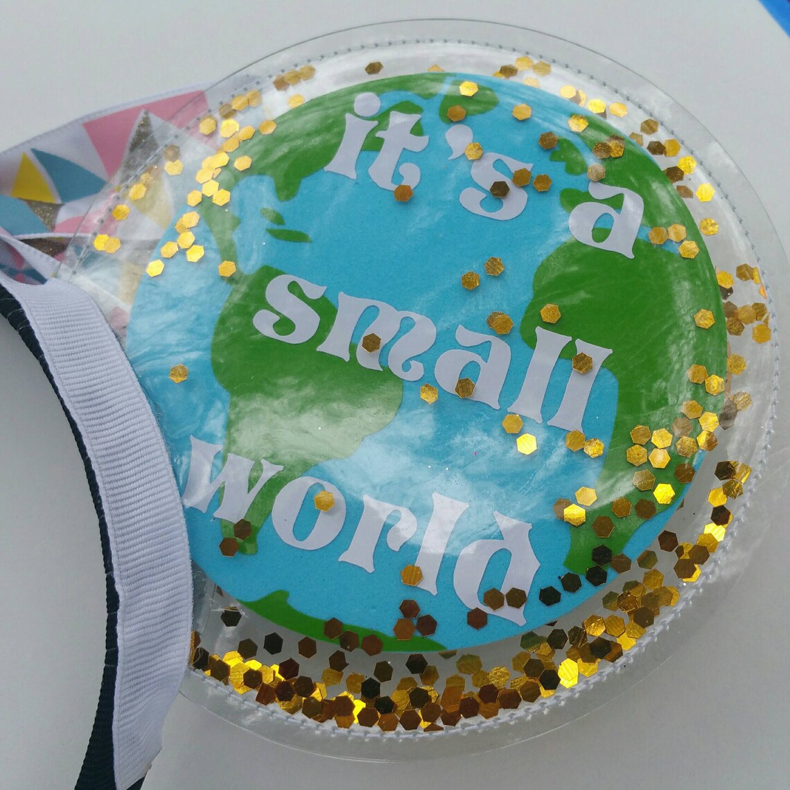 It's A Small World Minnie Ears - Clearly Magic Clear Ears - Small World ...