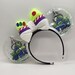 Green Alien Toy Minnie Ears - Space Ranger Bow Minnie Ears - Etsy