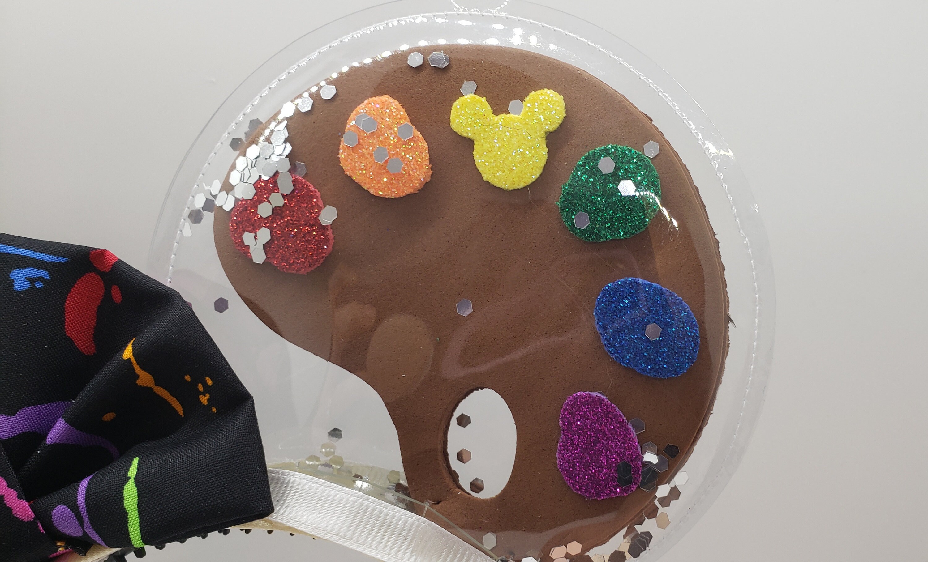 Festival of the Arts Minnie Ears Art Teacher Disney Ears Art - Etsy