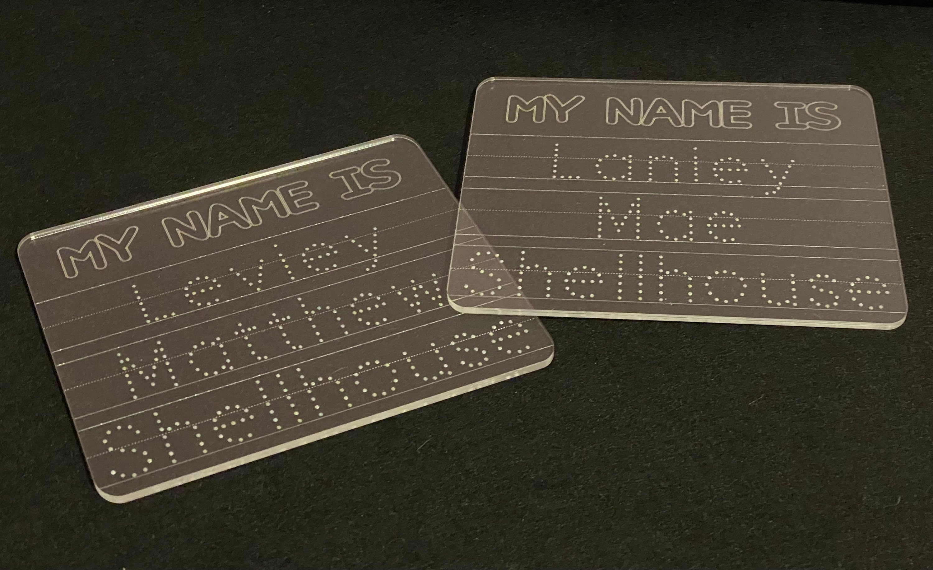 Learn to write your name first middle and last Tracing - Etsy