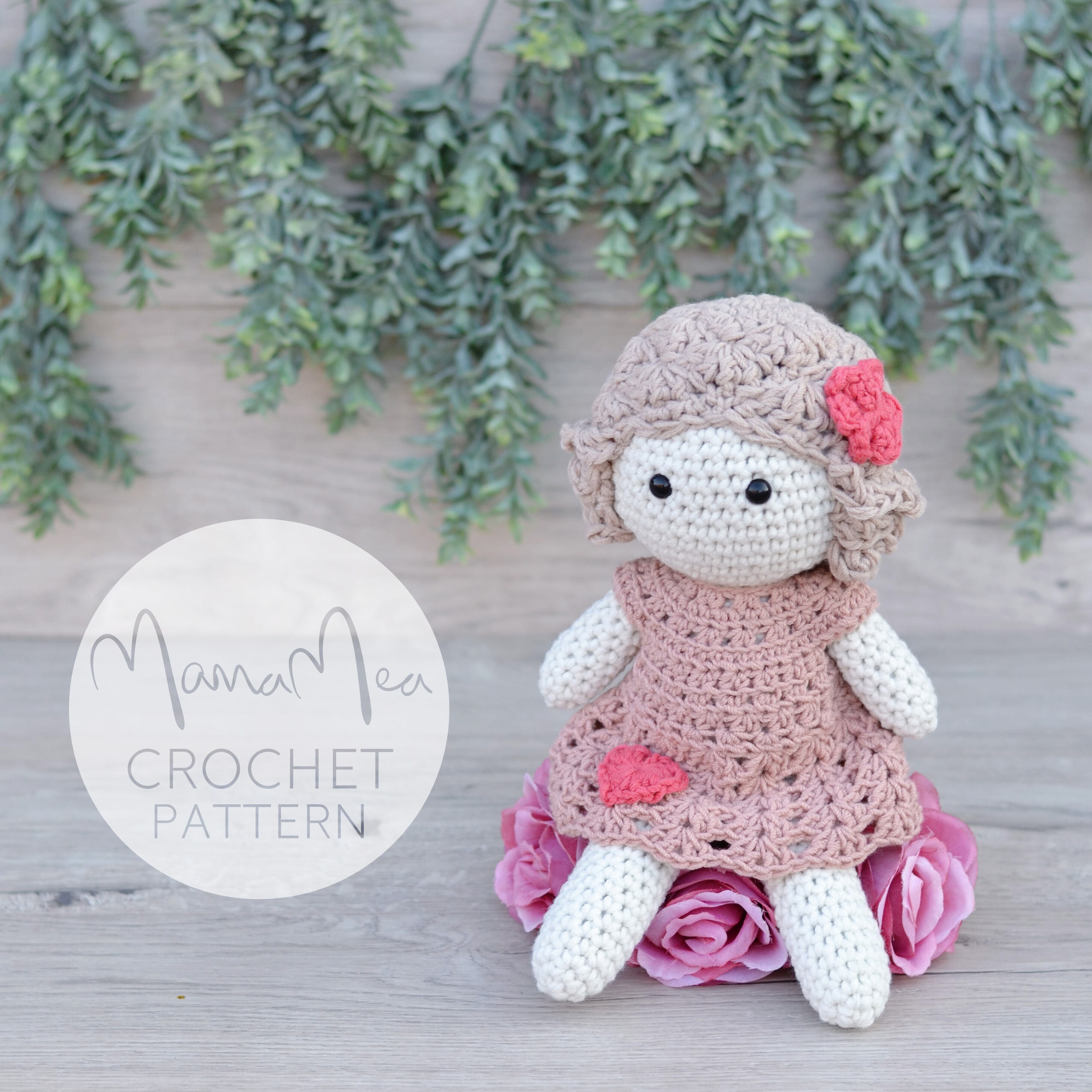 Mea Doll Crochet Pattern Amigurumi Mamamea - Etsy