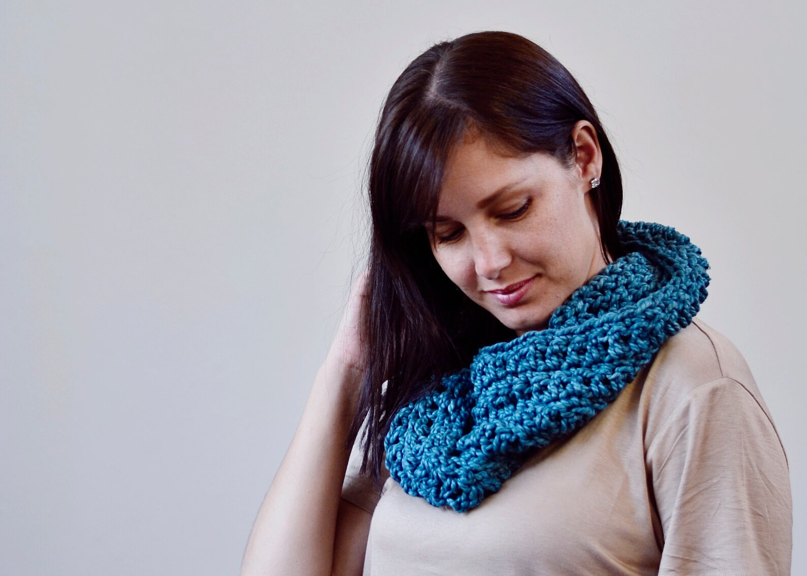 Twisted Cowl Crochet Pattern Beginner-friendly - Etsy