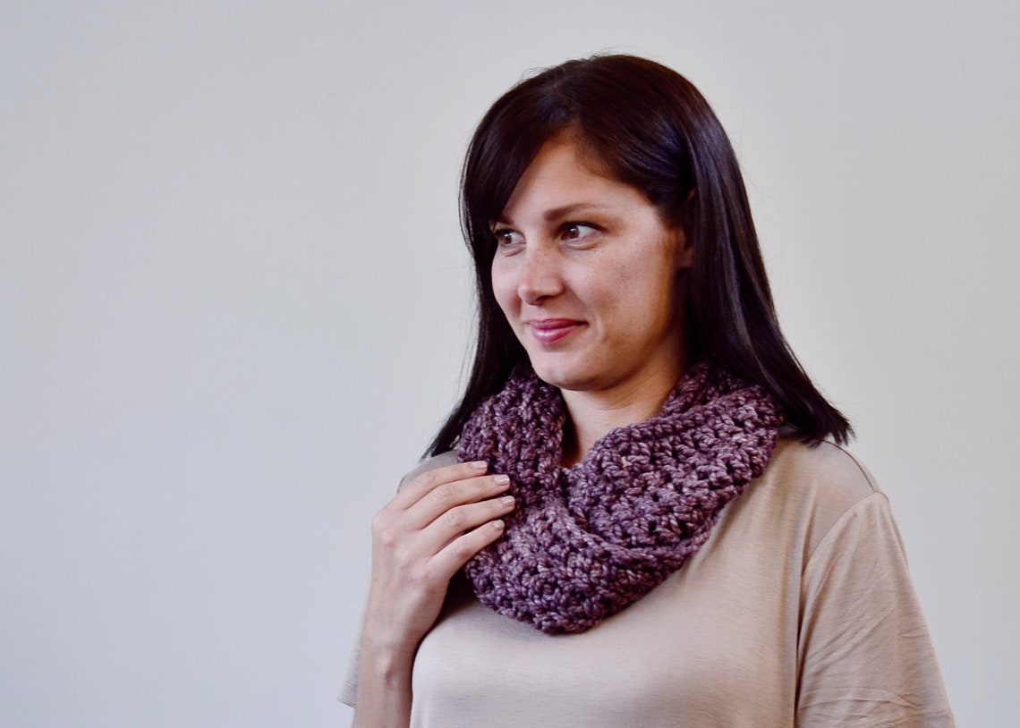 Twisted Cowl Crochet Pattern Beginner-friendly - Etsy