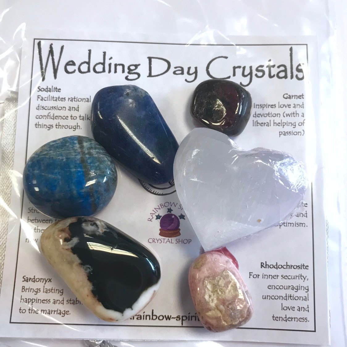 Wedding Day Crystal Set | Etsy