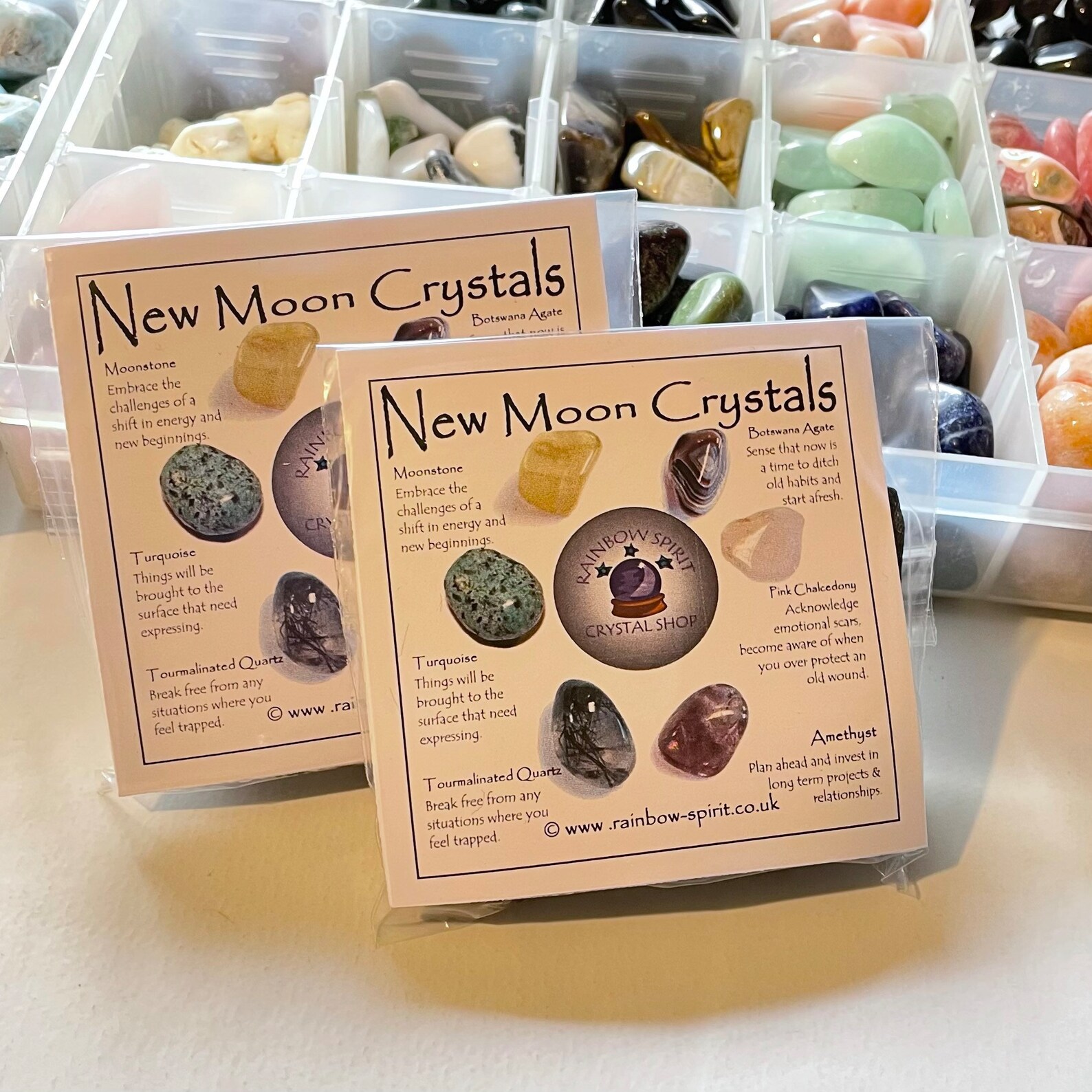 New Moon Crystal Set - Etsy