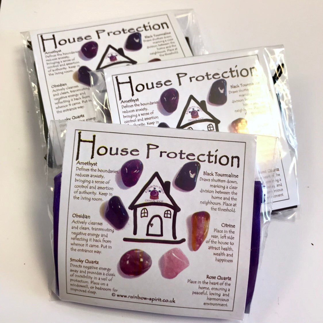 House Home Protection Crystal Set | Etsy