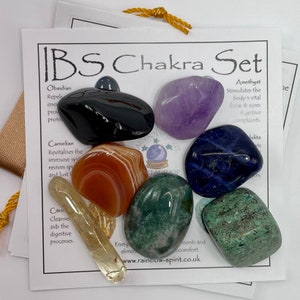 IBS Support Crystal Set - Etsy