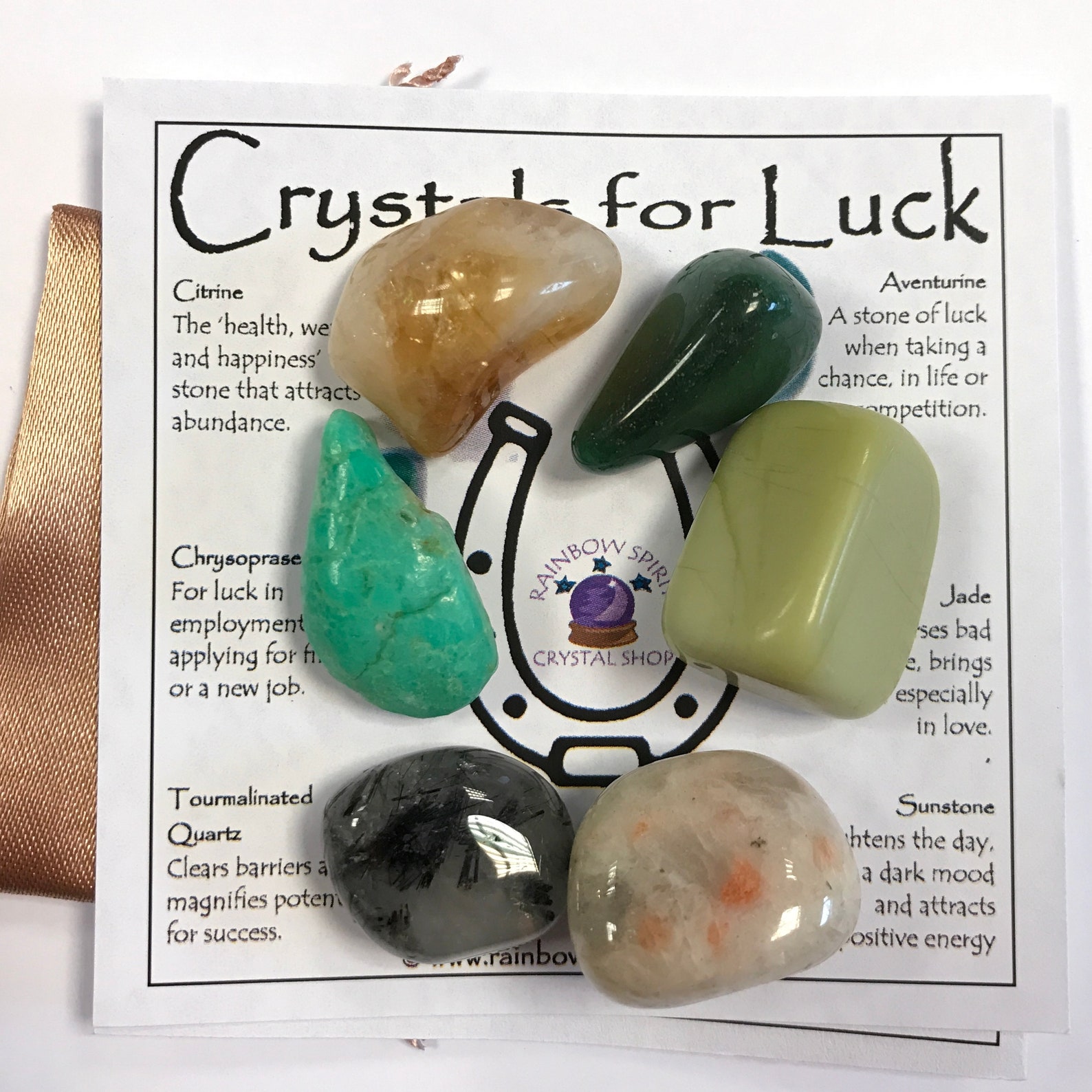 Crystals of Luck Set - Etsy