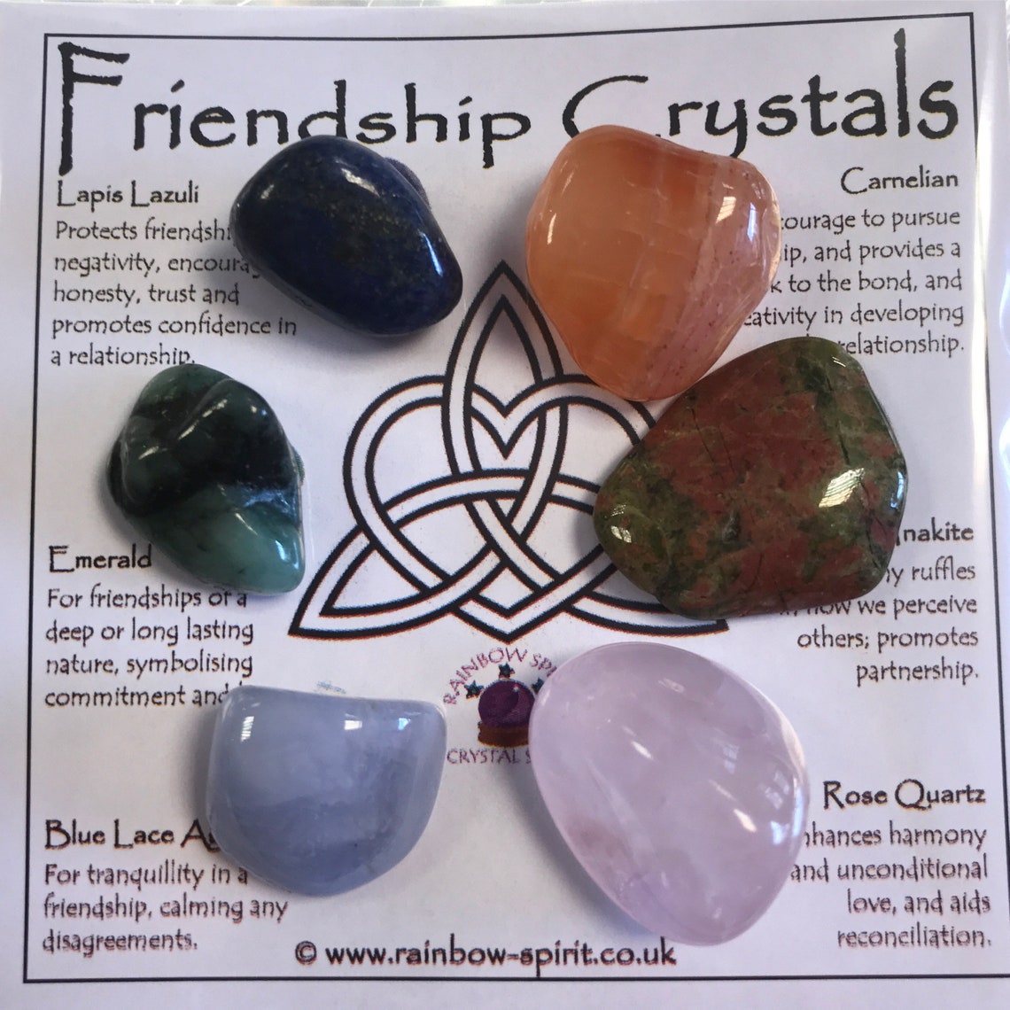 Friendship Crystal Set | Etsy