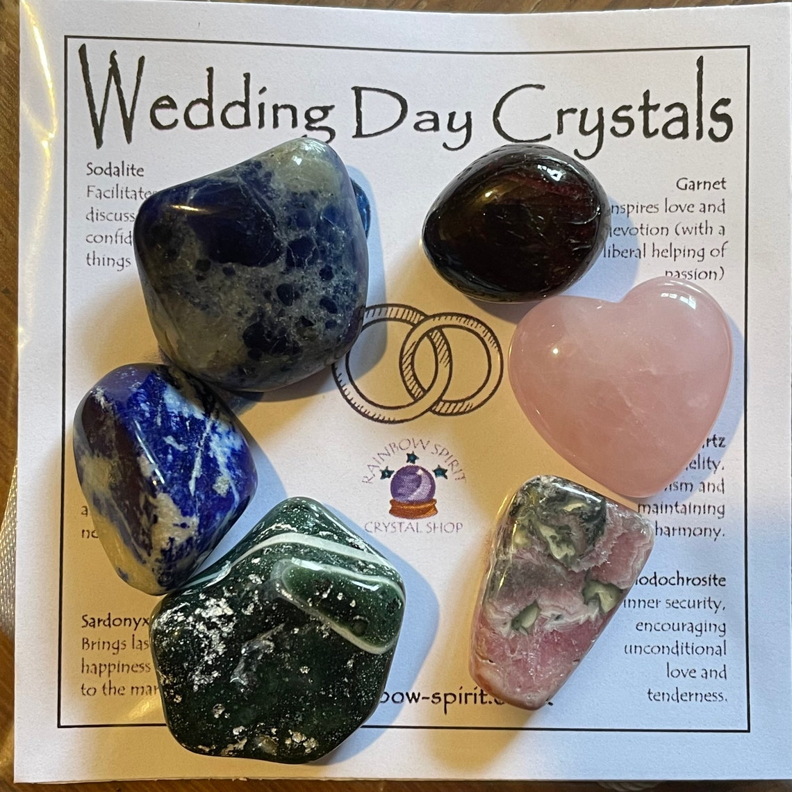 Wedding Day Crystal Set - Etsy