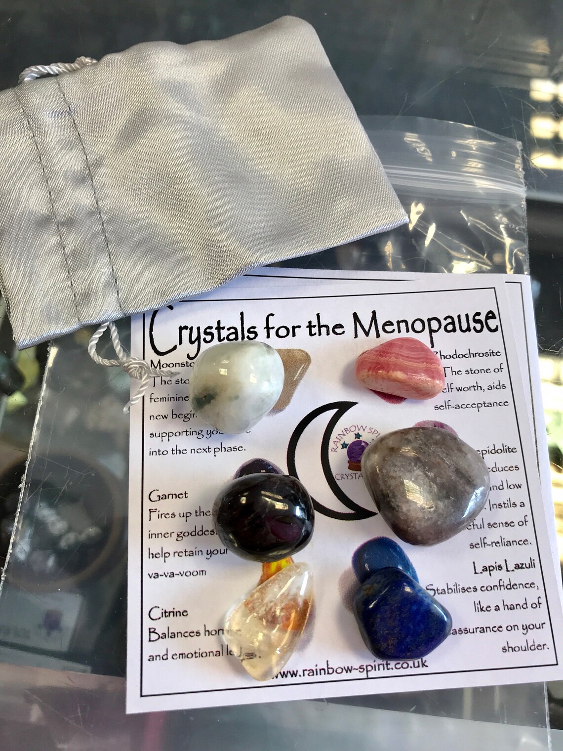 Crystal Set for the Menopause | Etsy UK