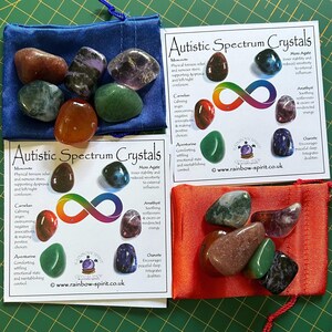 Autistic Spectrum Support Crystals - Etsy