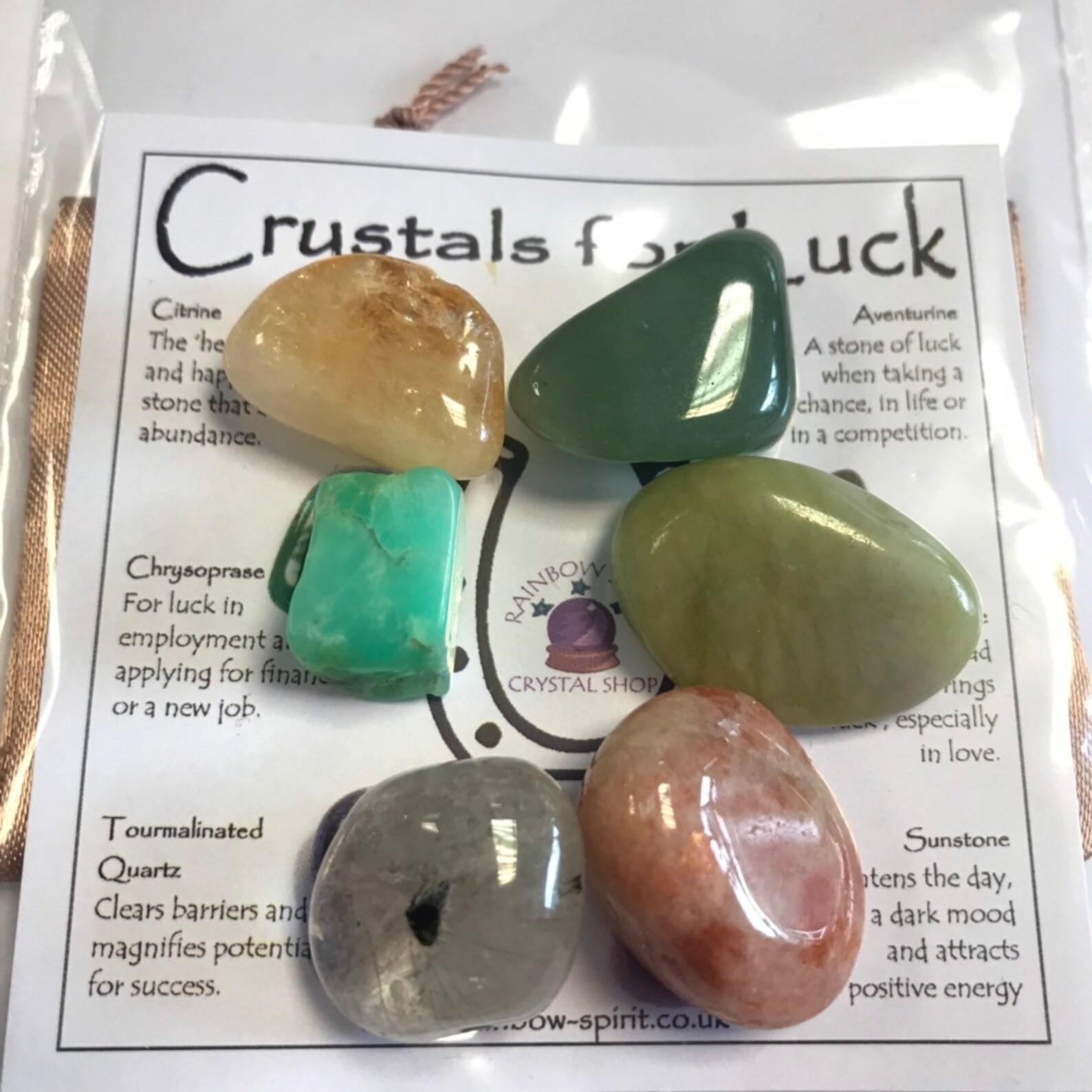 Crystals of Luck Set - Etsy