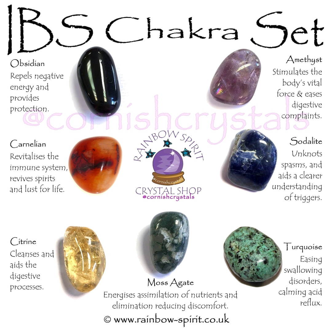 IBS Support Crystal Set - Etsy