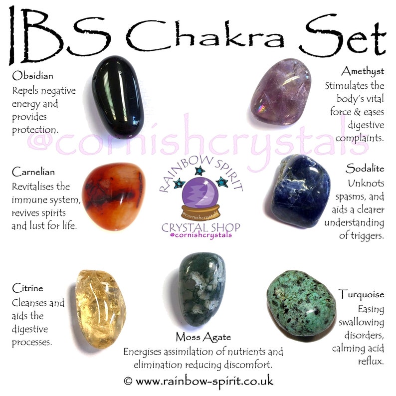 IBS Support Crystal Set - Etsy