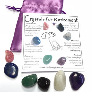 Crystals for Retirement | Etsy
