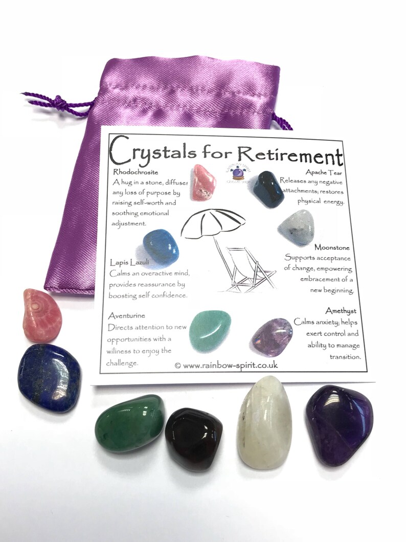 Crystals for Retirement | Etsy