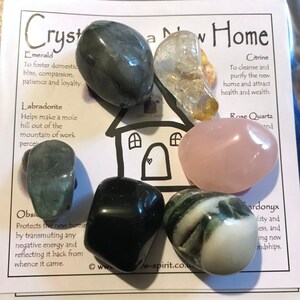 New Home Crystal Set - Etsy