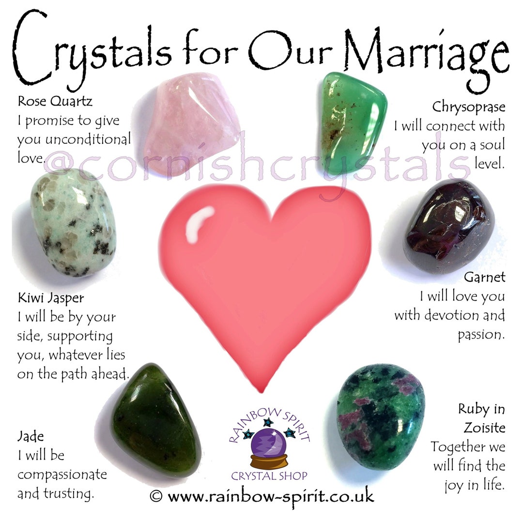 Crystals of Marriage - Gift Between Groom & Bride, Wedding Day - Etsy