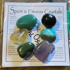 Sports & Fitness Crystal Set - Etsy