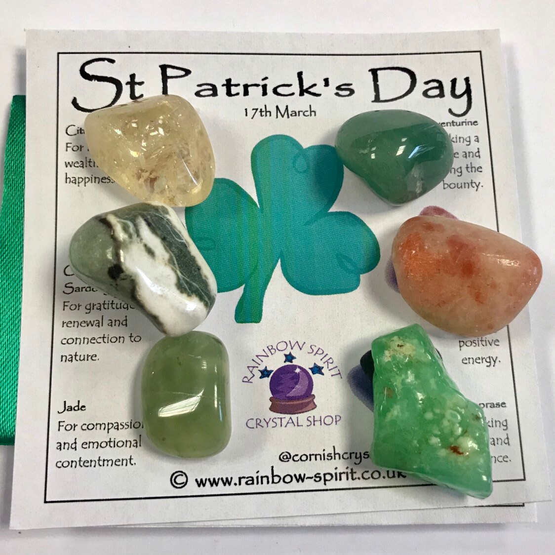 St Patrick's Day Crystal Set - Etsy
