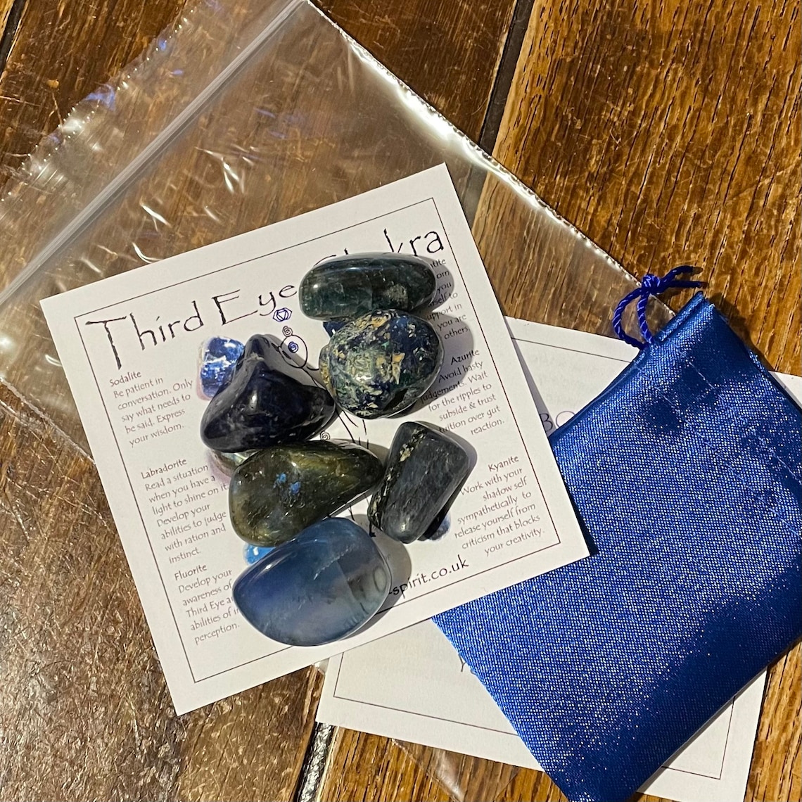 Third Eye Chakra Crystal Set | Etsy