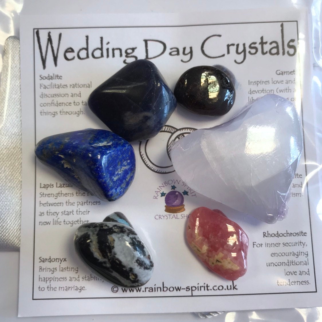 Wedding Day Crystal Set | Etsy