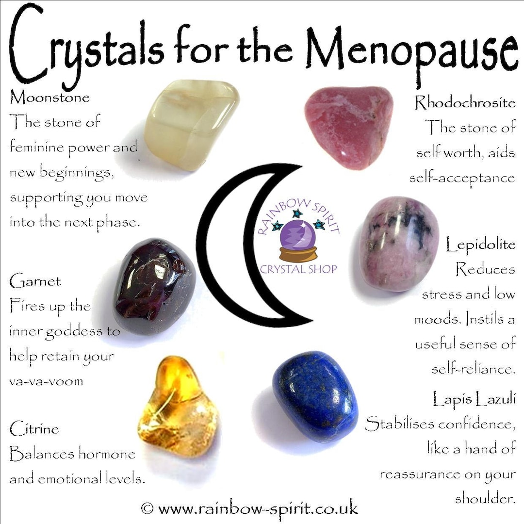 Crystal Set for the Menopause - Etsy
