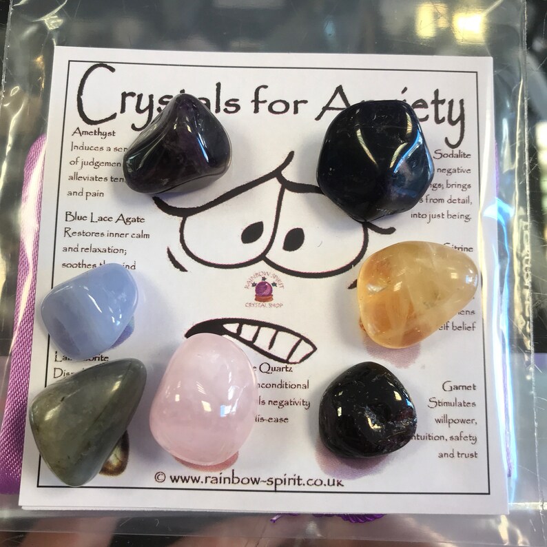 Crystal Set for Anxiety Support | Etsy