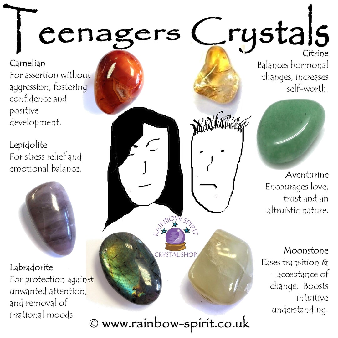 Crystal Set for Teenagers - Etsy