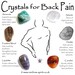 Crystal Set for Back Pain - Etsy