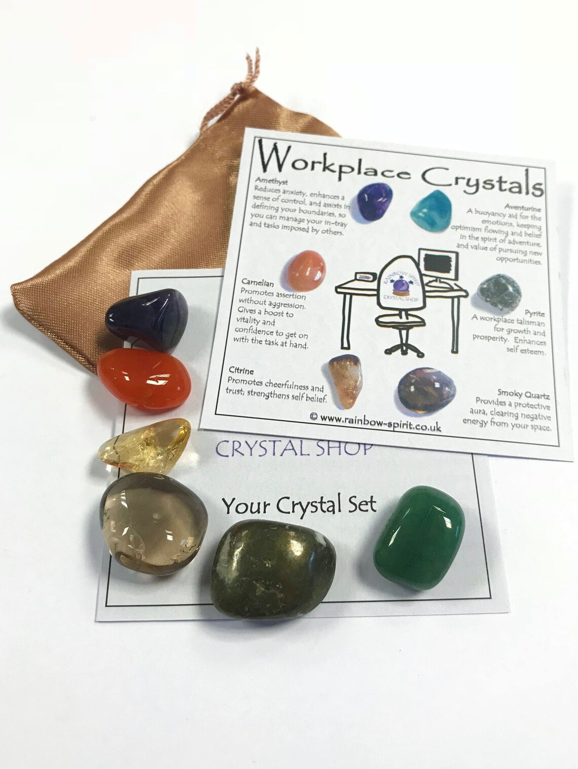 Workplace Crystal Set - Etsy