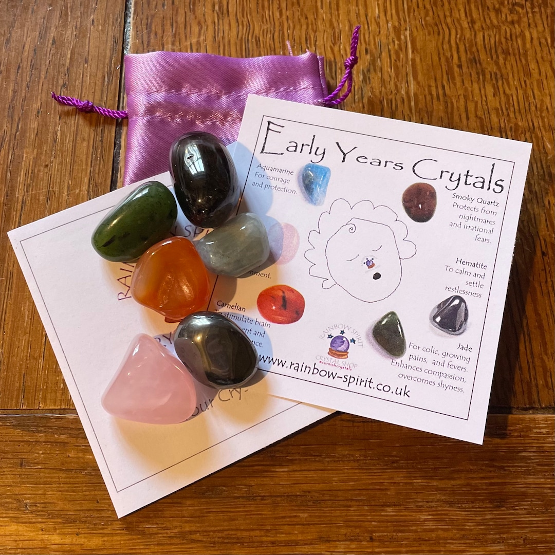 Baby's Crystal Set for Early Years Children - Etsy