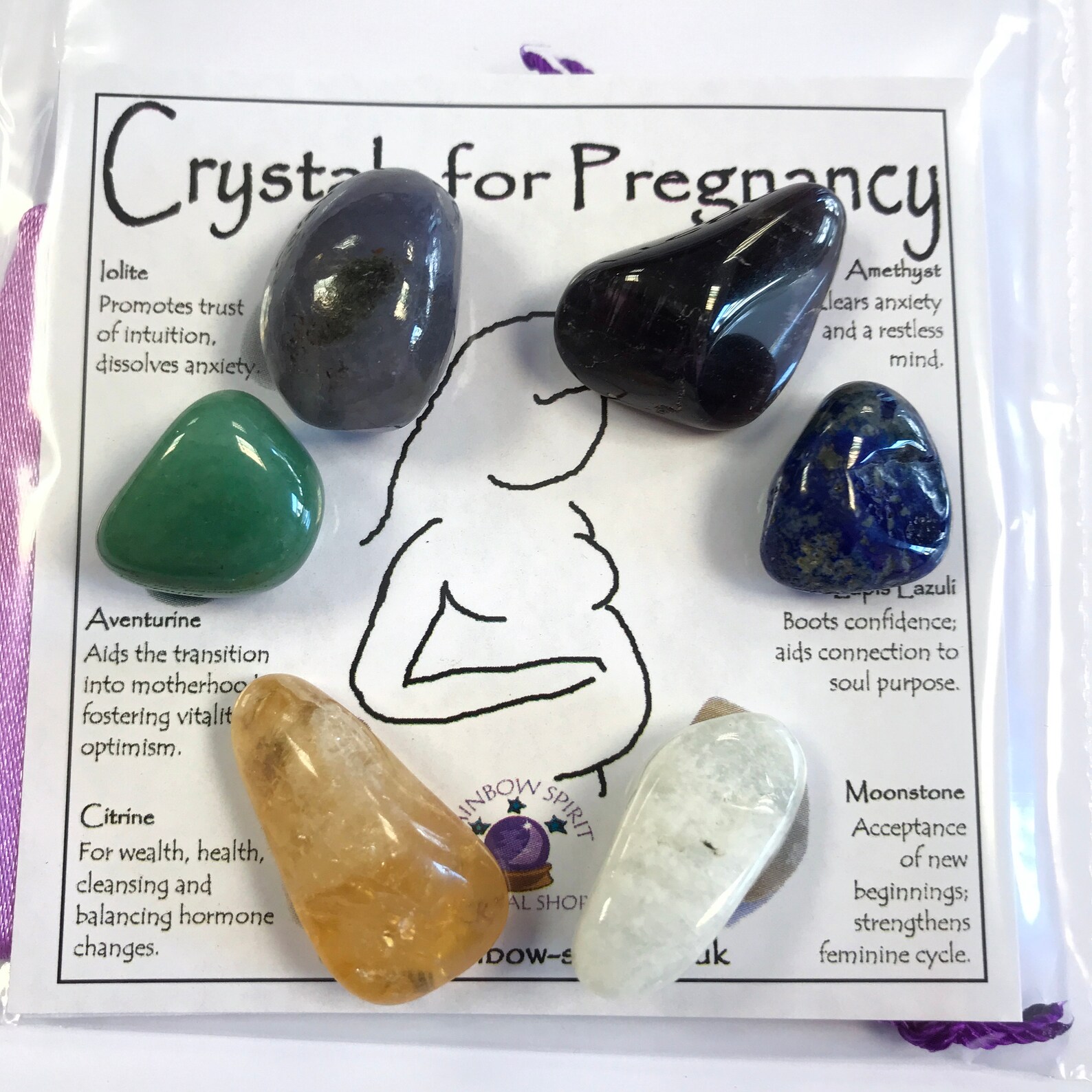 Crystal Set for Pregnancy - Etsy