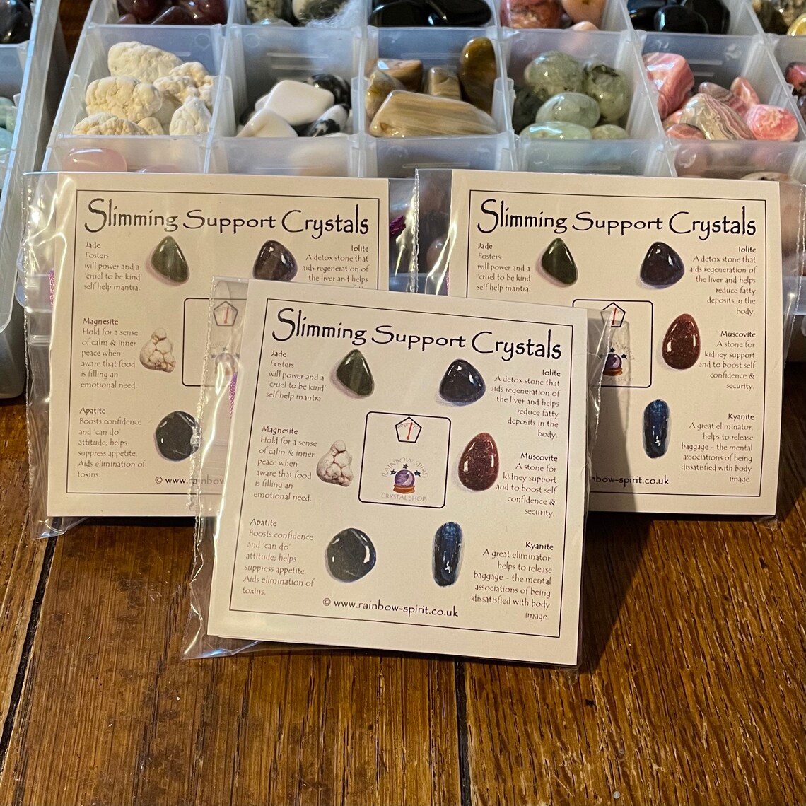 Slimming Support Crystal Set - Etsy