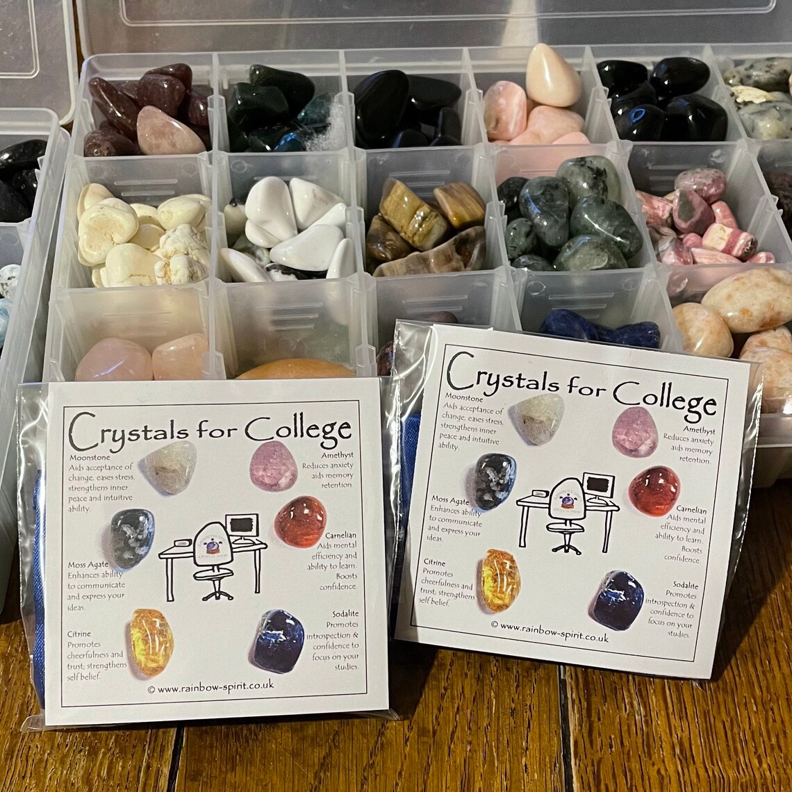 College Crystal Set - Etsy